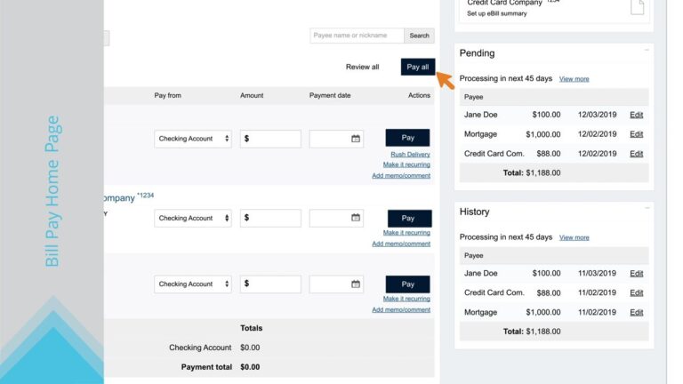 How to Use Bill Pay to Make Online Payments - Bank Forward