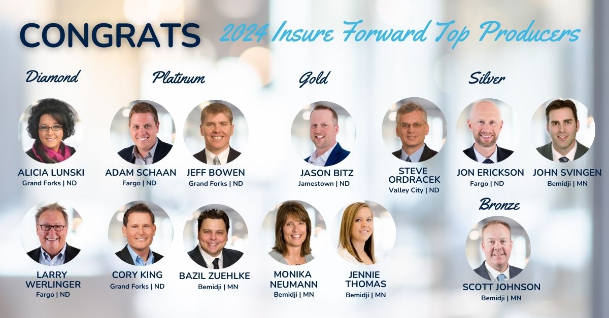Insure Forward Honors 2024 Service Award & Top Producers